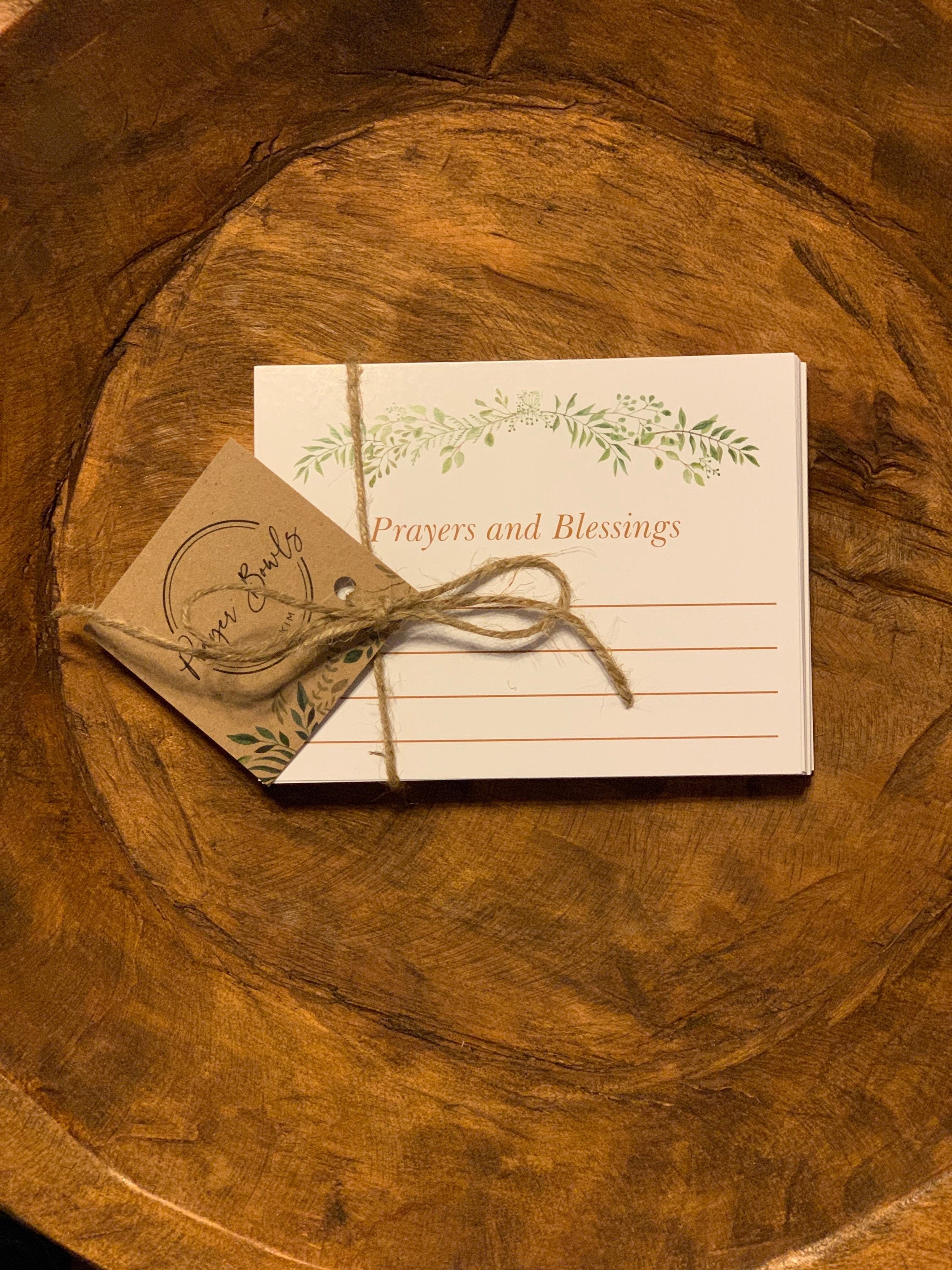 Prayer Cards Blessing Card’s Refills - Etsy