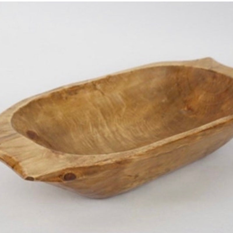 Biscuit Wood Bowl - Etsy
