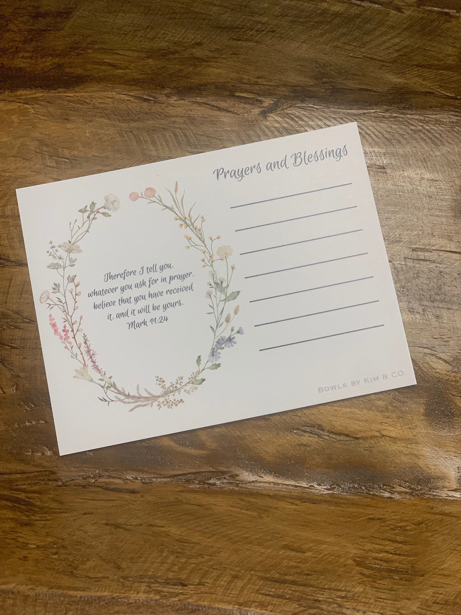 Prayer Cards Blessing Card’s Refills - Etsy