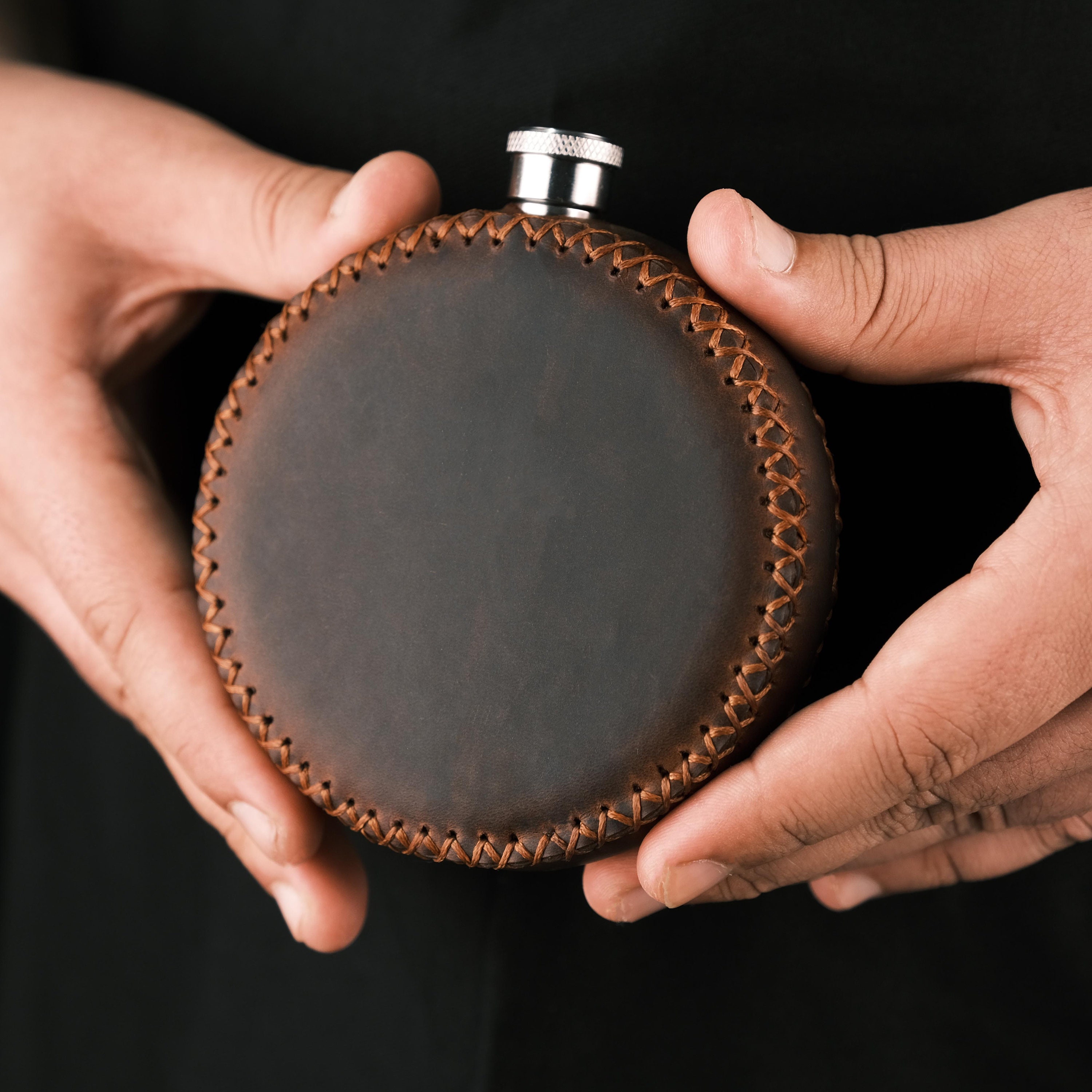 Personalized Leather Hip Flask, Anniversary Gift, Camping Flask,flask ...