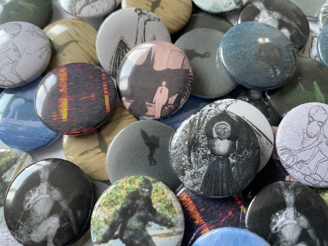 Cryptid 25mm Handmade Button Pin Badge Set - Etsy