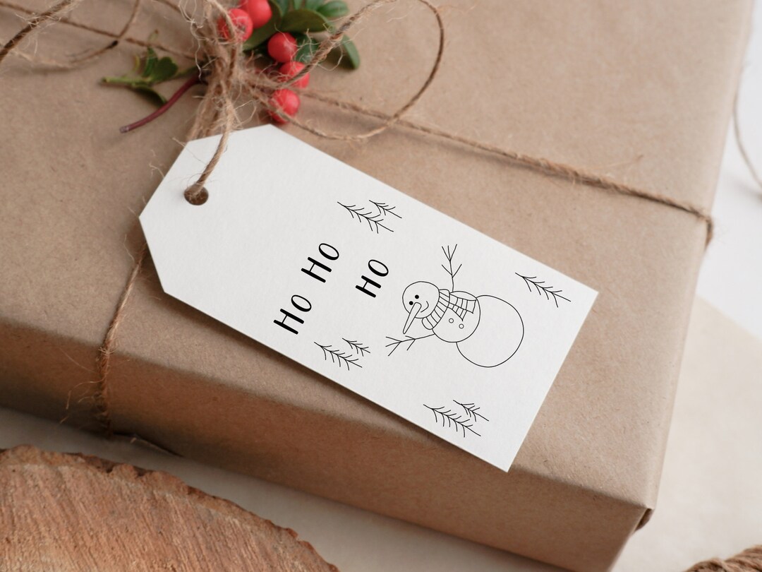 Christmas Gift Tags | Christmas Tags | Christmas Name Tags | Present ...