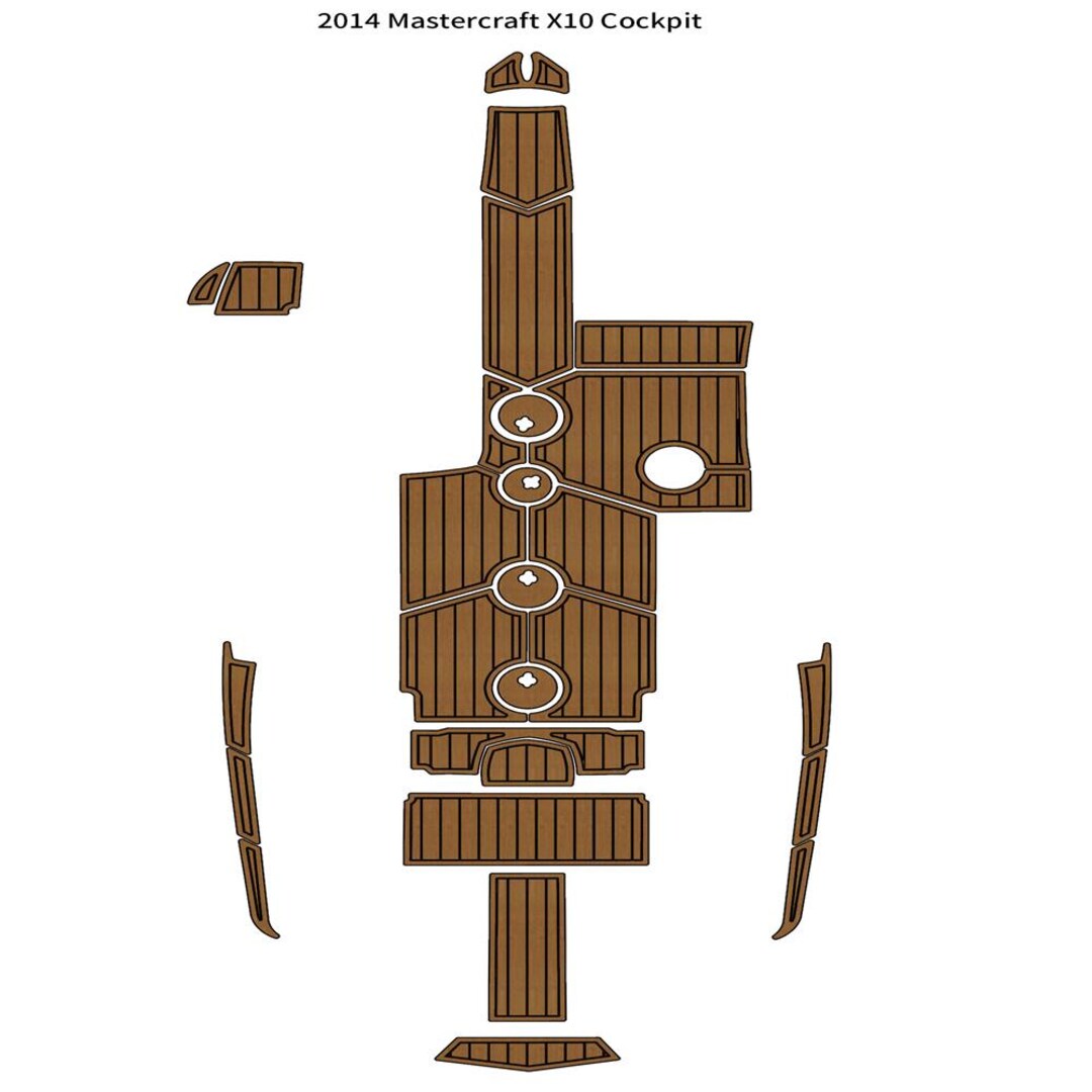 2014 Mastercraft X10 Boat Flooring Upgrade | Premium EVA Foam Marine ...