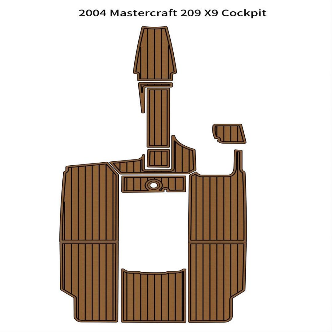 2004 Mastercraft 209 X9 Cockpit EVA Foam Boat Flooring | Marine Mat ...