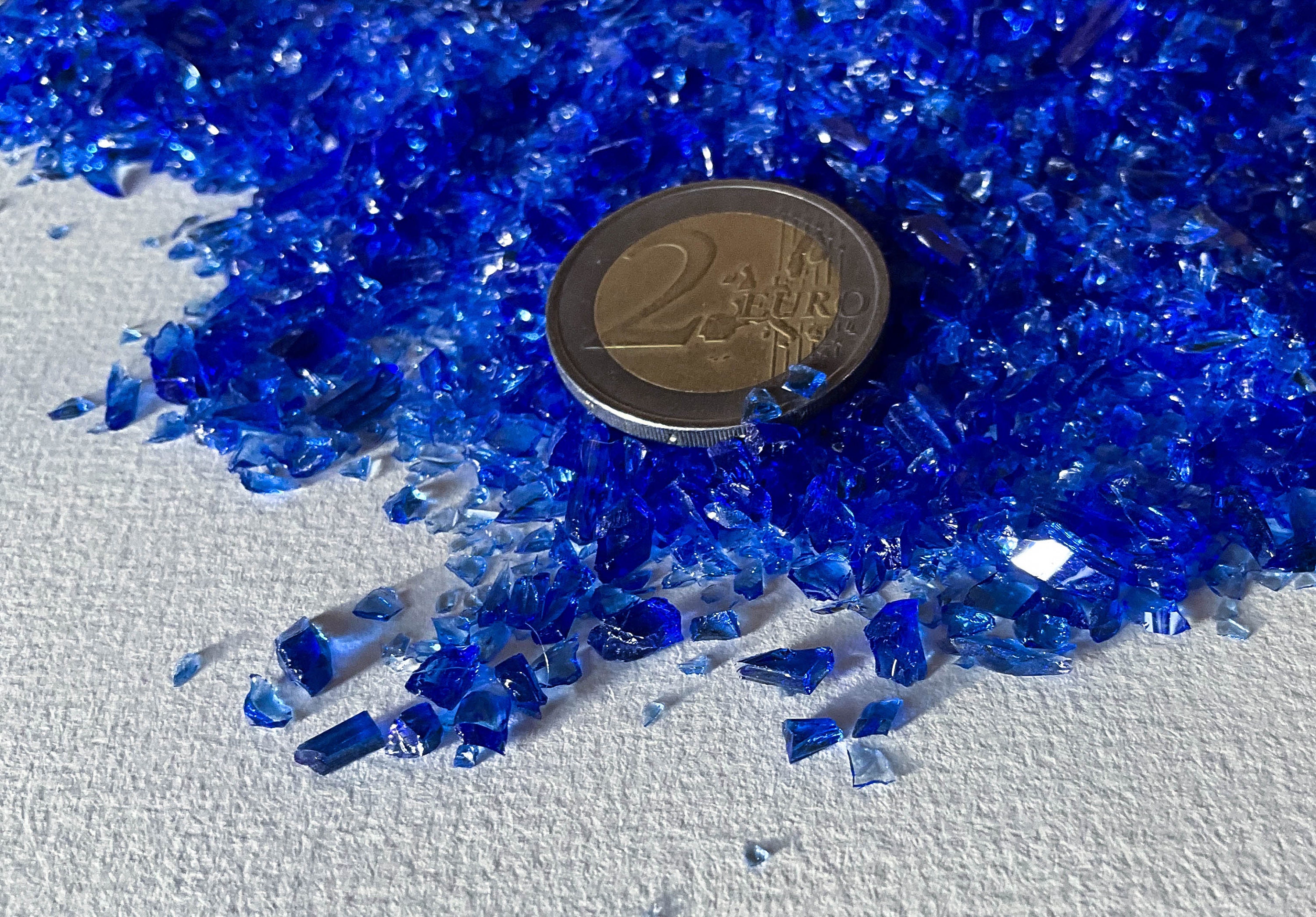 1-3mm Cobalt Blue Glass Filler Filling Glass Resin Crafts - Etsy