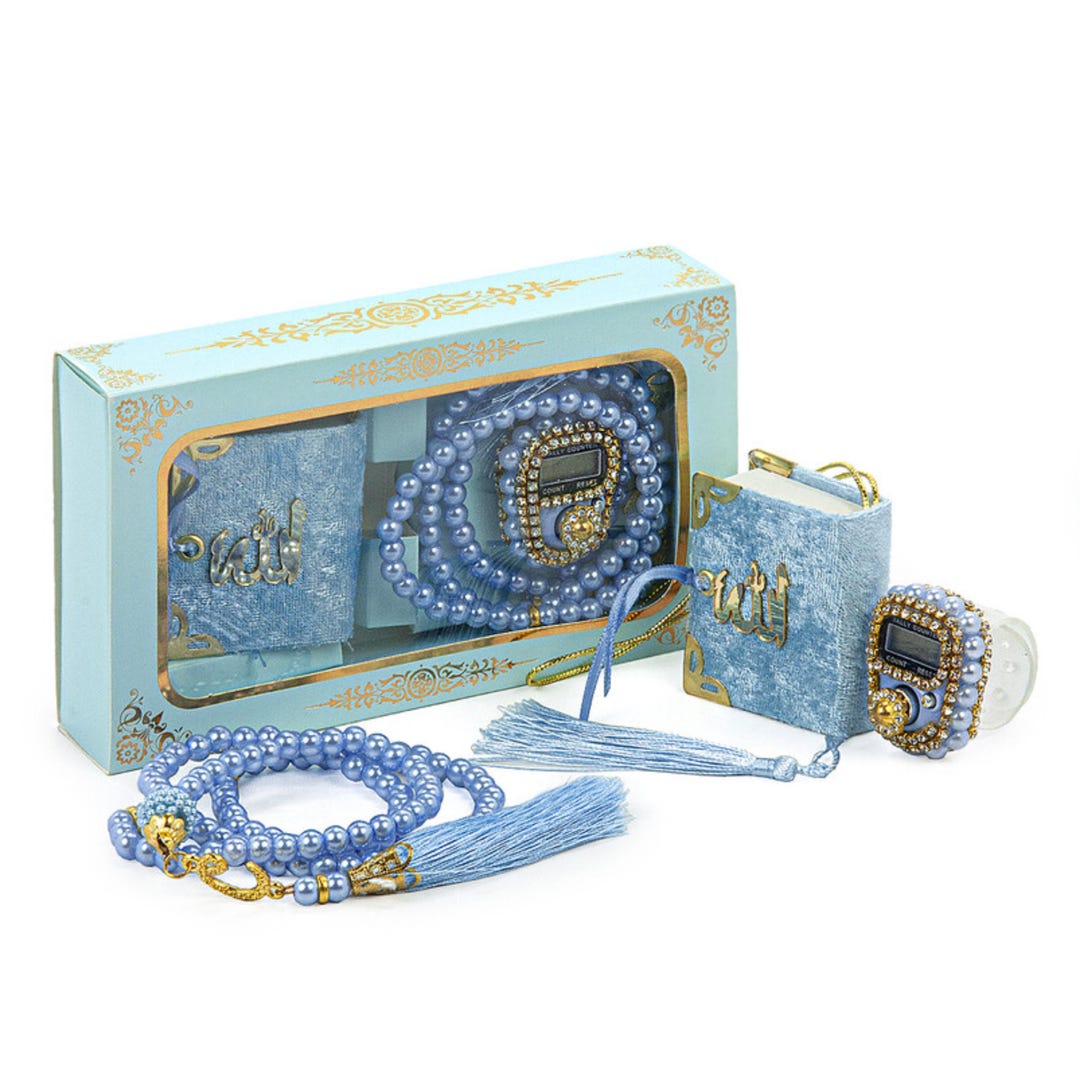 Mini Quran Tasbih Dihkr Counter Set, Islamic Baby Shower Gifts ...
