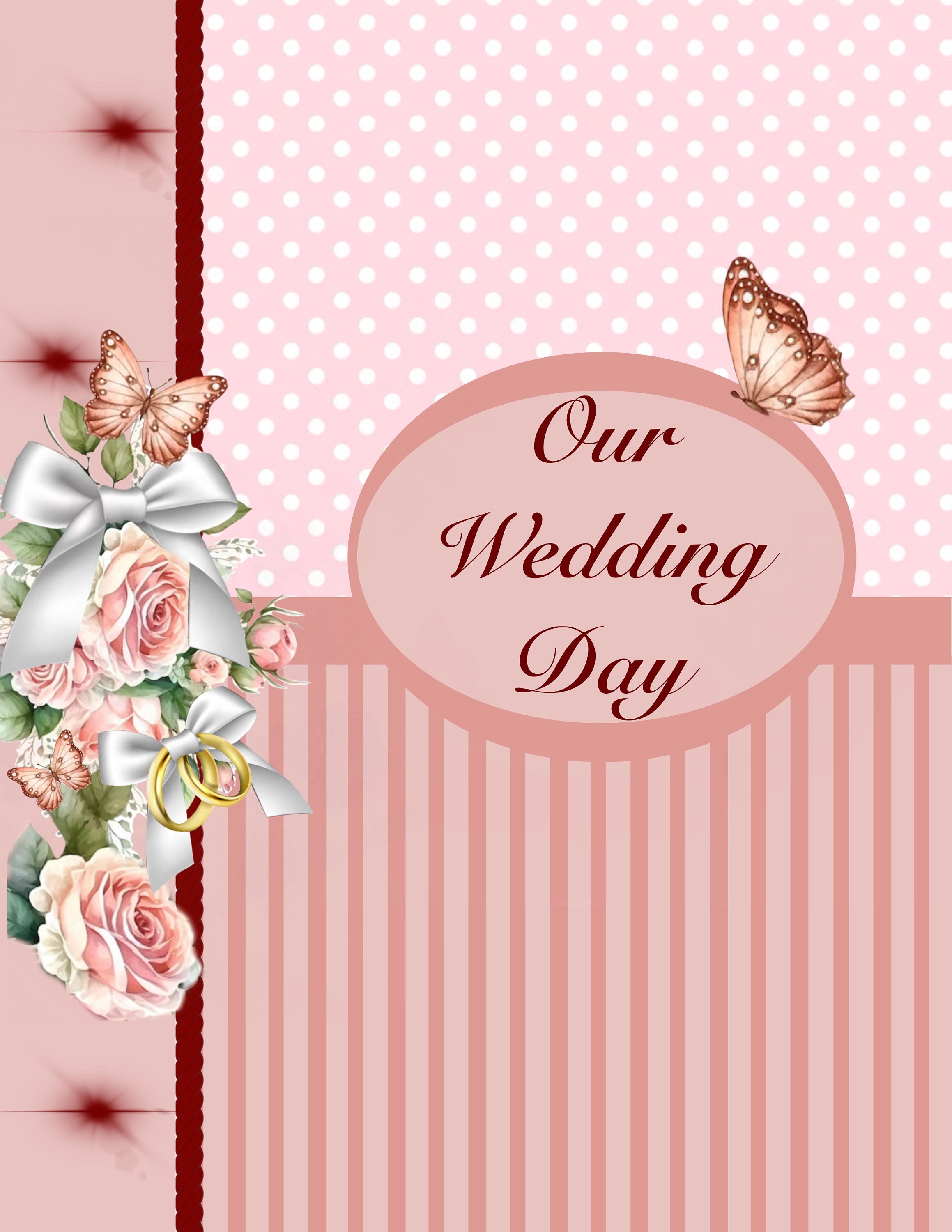 Wedding Day Paper Collection Pack Scrapbooking Paper - Etsy
