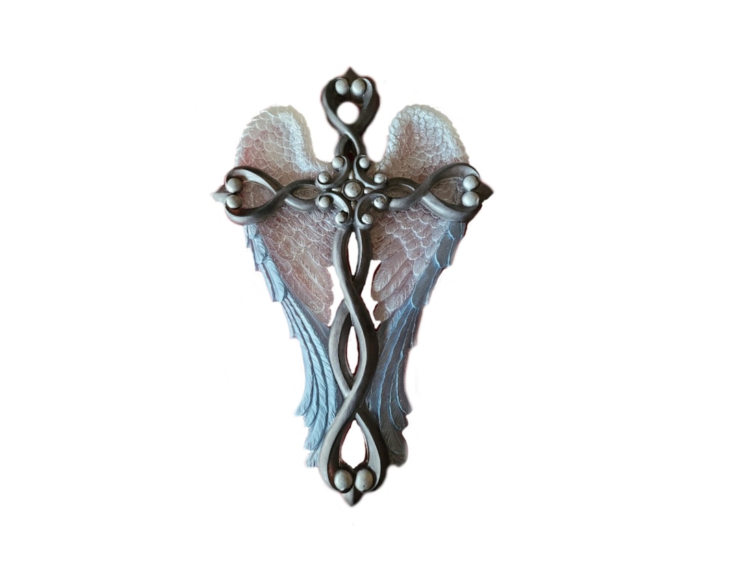 Angel Wings/cross Home Decor - Etsy