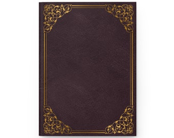 Victorian Style Journal Elegant Hardcover Vintage Inspired Notebook - Etsy