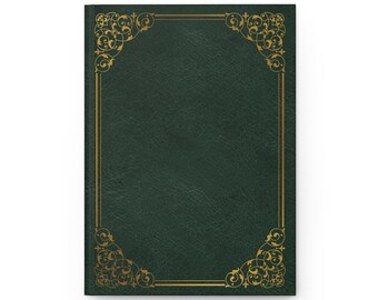Victorian Style Journal Elegant Hardcover Vintage Inspired Notebook - Etsy