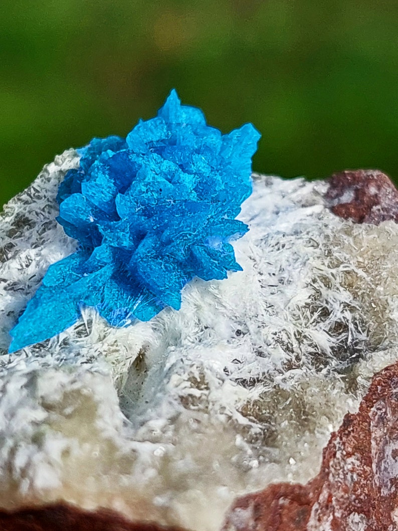 BIG Cavansite / Pentagonite & Stilbite on Matrix Minerals Specimens ...