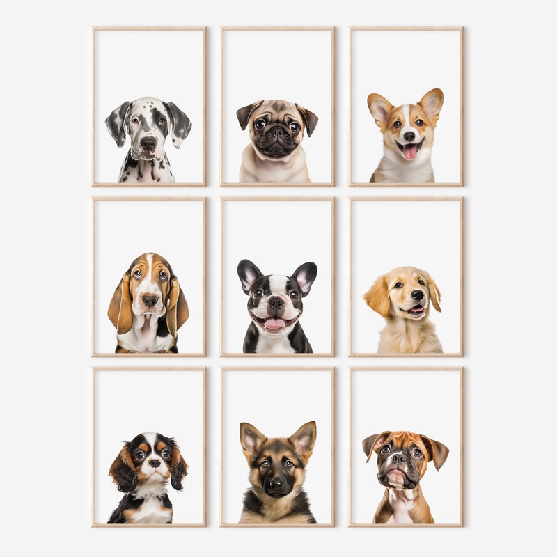 Dog Print - Etsy