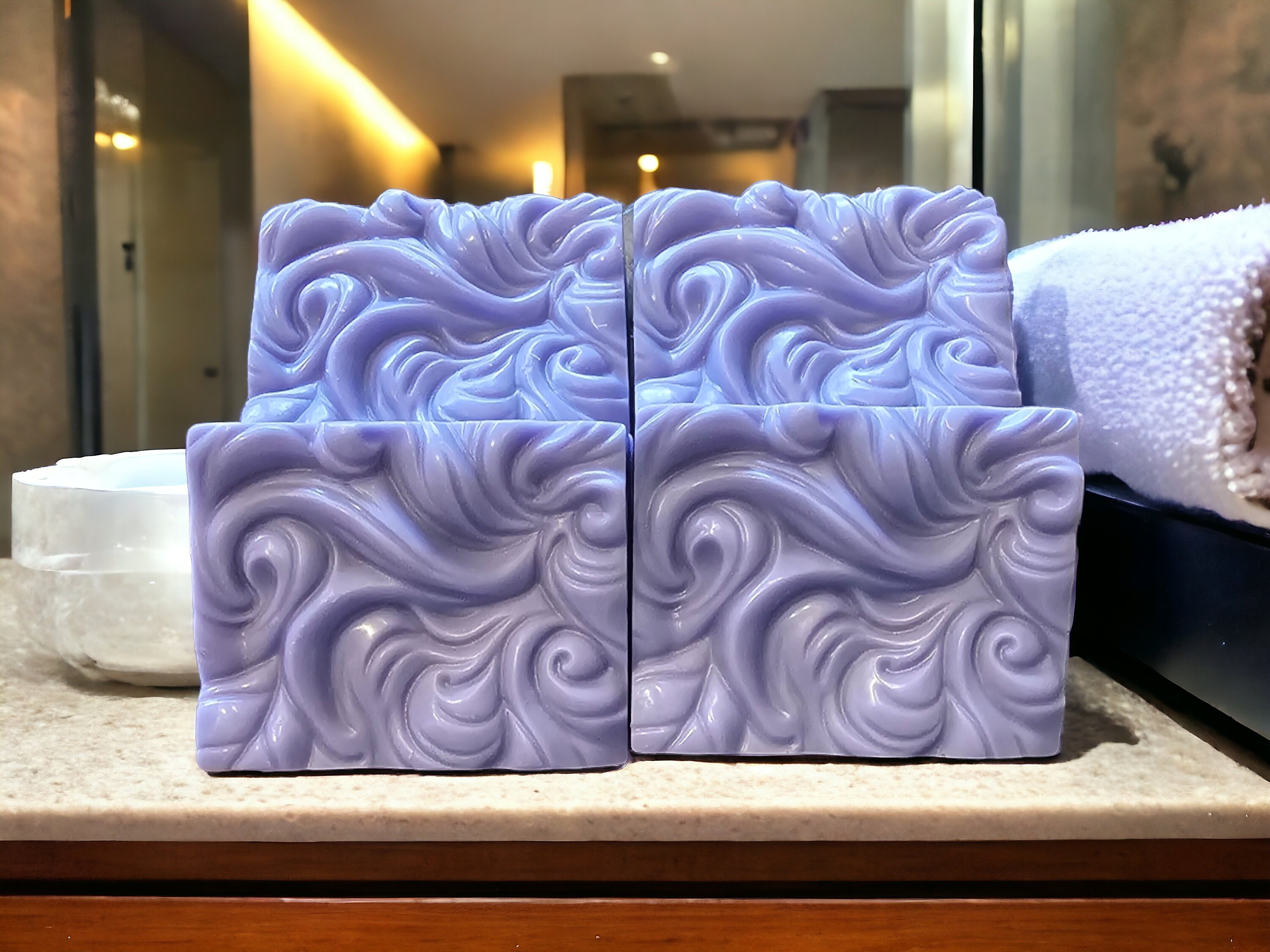 Wavy Bar Soap Wedding Shower Favors Valentine Gifts Teacher Gift Love ...