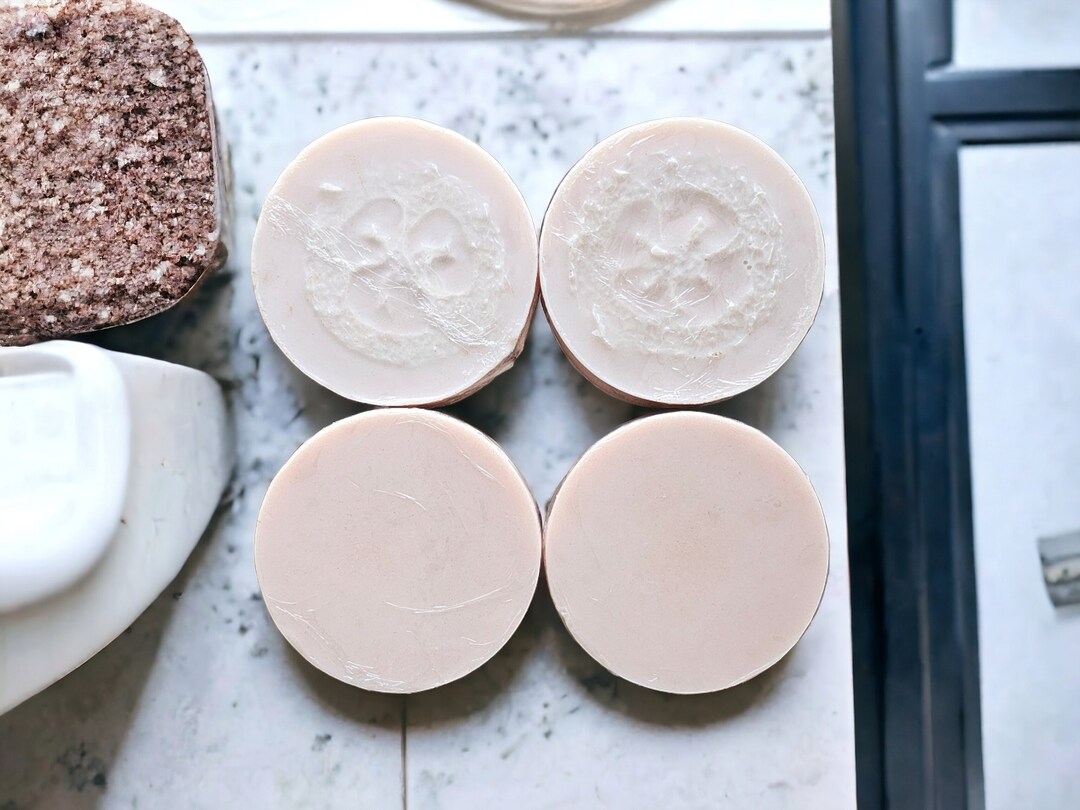 Natural Goats Milk Soap, Soap With Loofa Inside, Hand Poured Soap, Soap ...