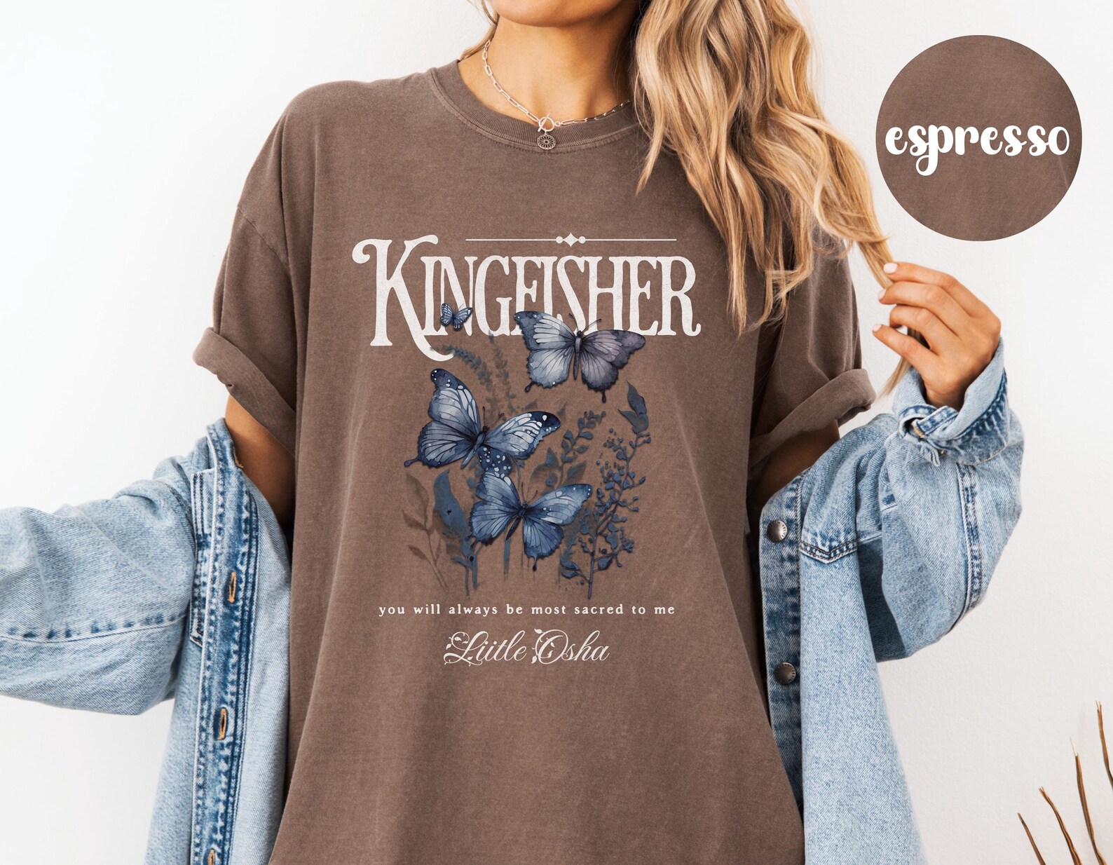 Quicksilver Book Kingfisher Comfort Colors T-shirt: Romantasy Bookish ...