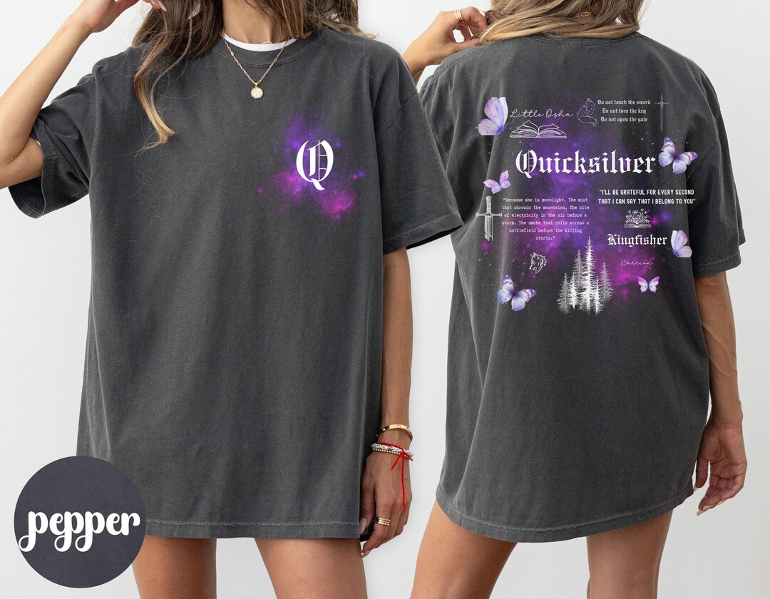 Quicksilver Book Kingfisher Osha T-shirt Comfort Colors®, Fantasy ...