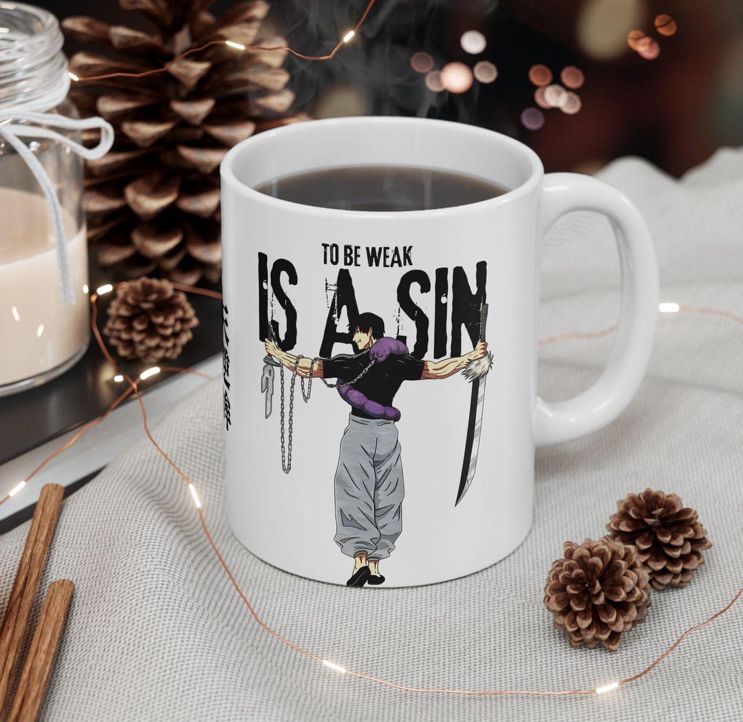 Toji Fushiguro Mug - Jujutsu Kaisen Fan Coffee Mug - Etsy
