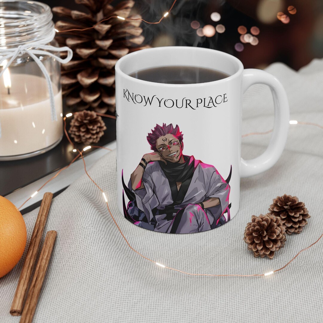 Ryomen Sukuna Mug | Jujutsu Kaisen Mug | Anime Coffee Mug | Jujutsu ...