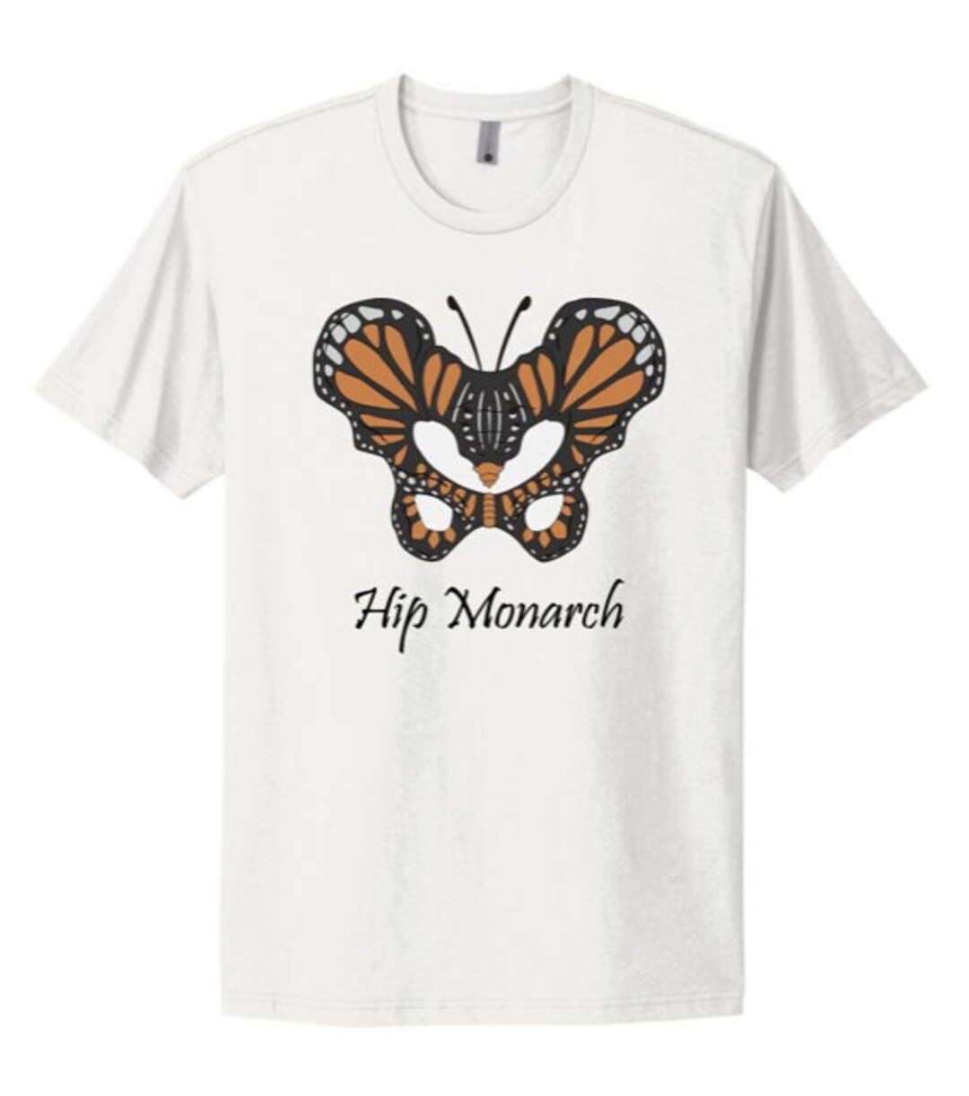 Hip Monarch Butterfly T-shirt - Etsy