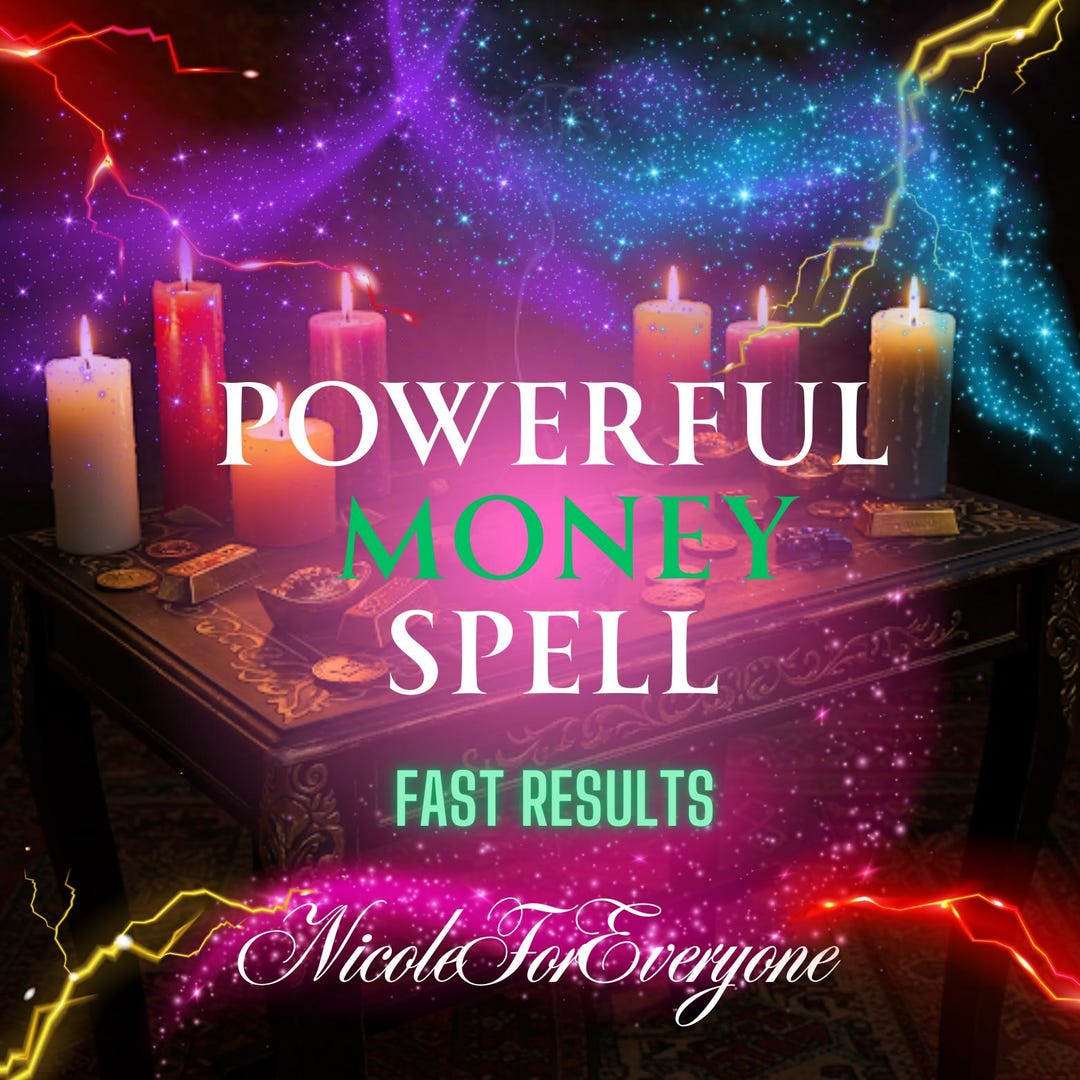 POWERFUL MONEY Spell, Super Strong JOB Spell, Success Spell, Luck and ...