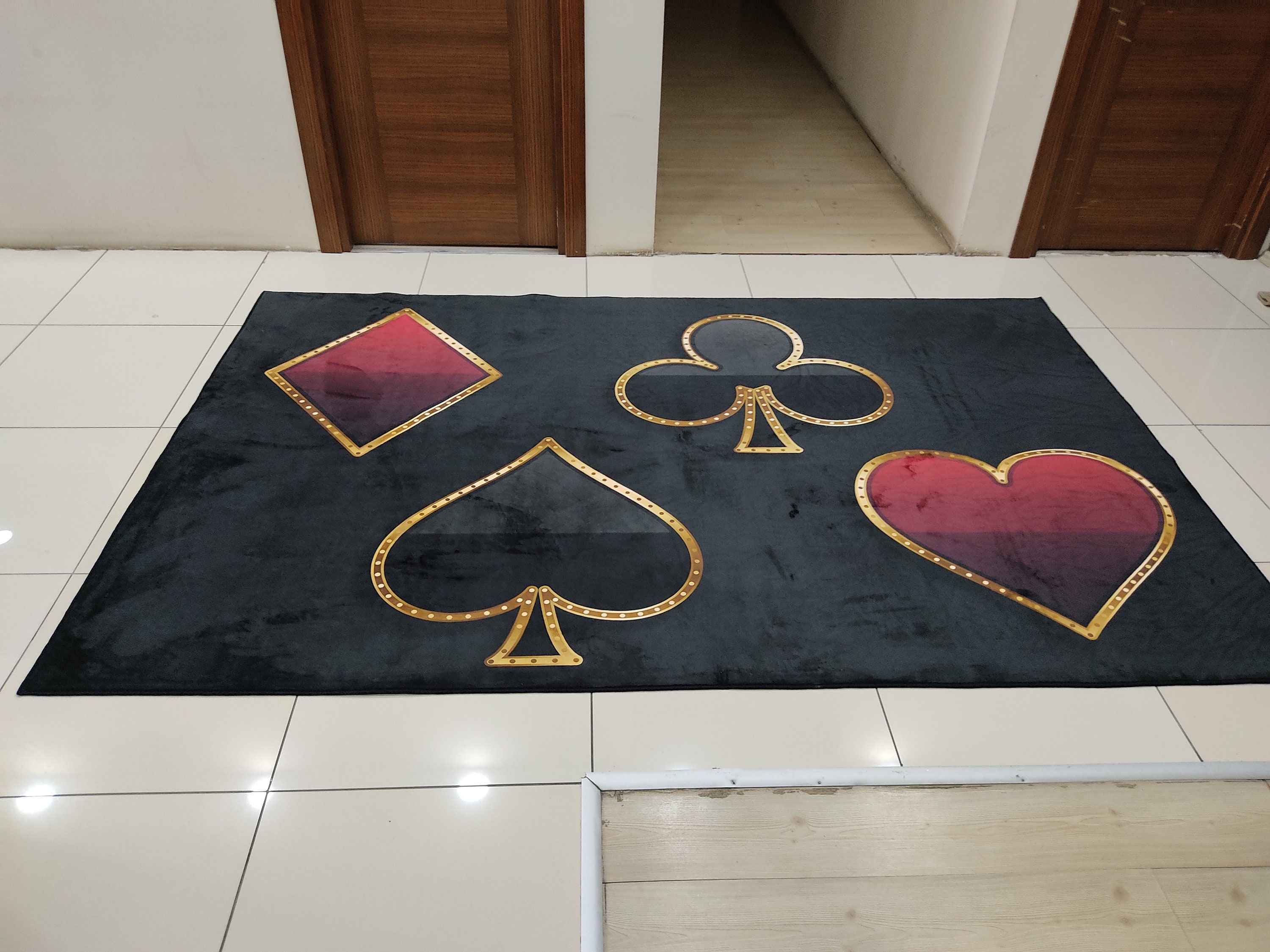 Ace of Rug Aces Paddle Ace of Playing Cards Rug for - Etsy