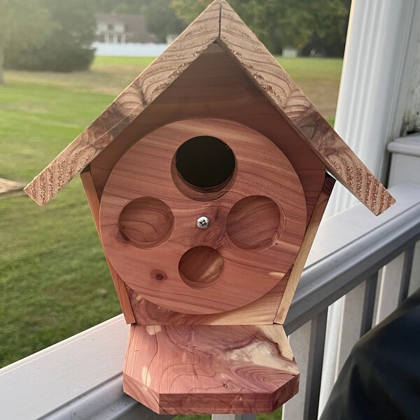 Rustic Birdhouse - Etsy