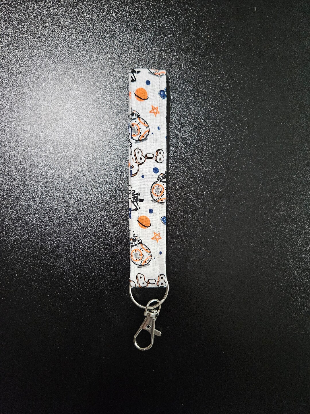 Space Droids Doodle Key Fob With Id/card Holder - Etsy