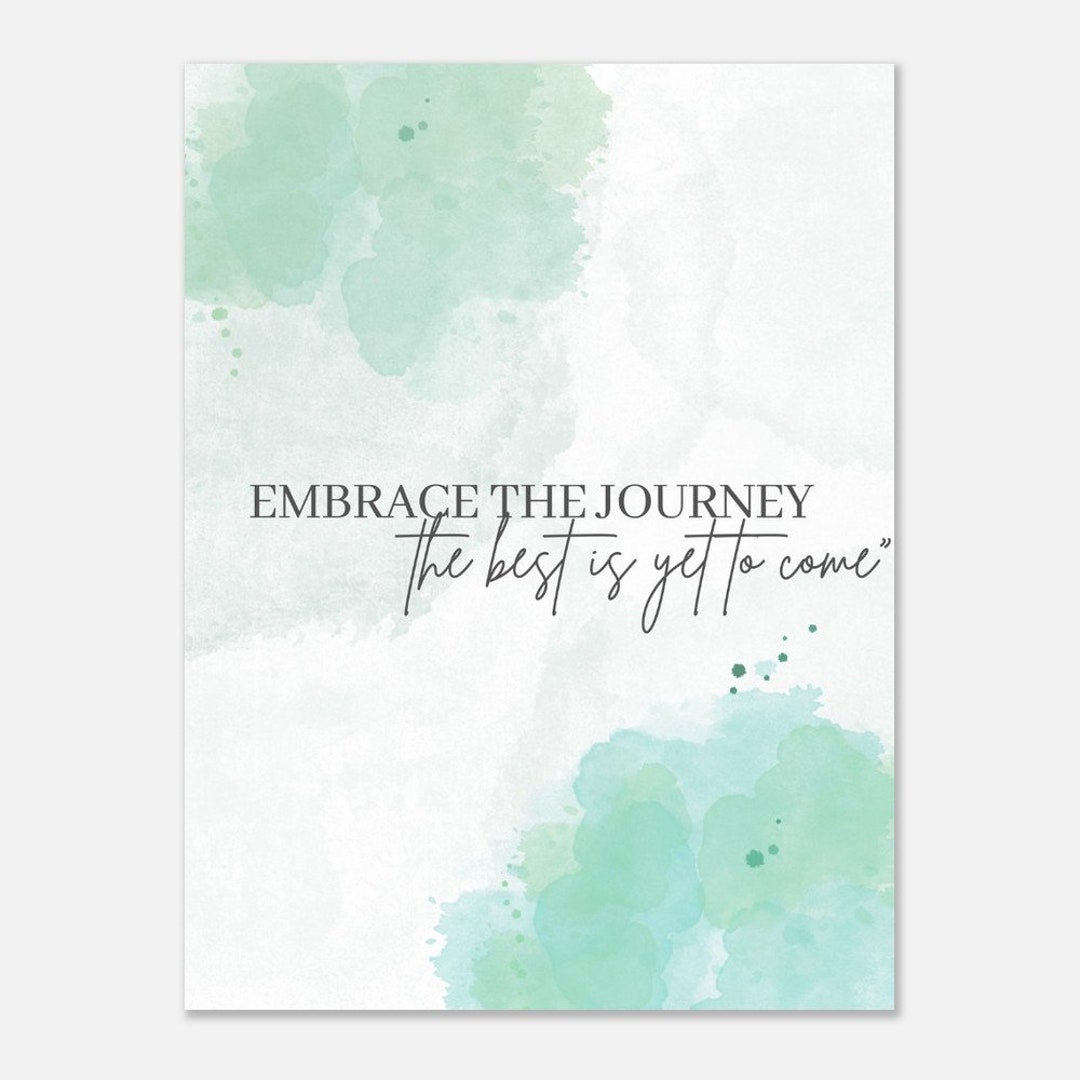 Progress and Optimism Poster Aesthetic and Simple - Etsy