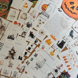 Halloween Unit Study, 128 Page PDF, Morning Basket, Homeschool ...