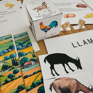 Farm Animals Unit Study, MEGA 191 Page PDF, Morning Basket, Homeschool ...