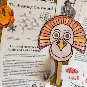 Thanksgiving Unit Study, 82 Page PDF, Morning Basket, Homeschool ...