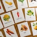 Fruit and Vegetable Flashcards, Homeschool, Learning Resource ...