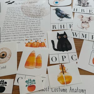 Halloween Unit Study, 128 Page PDF, Morning Basket, Homeschool ...