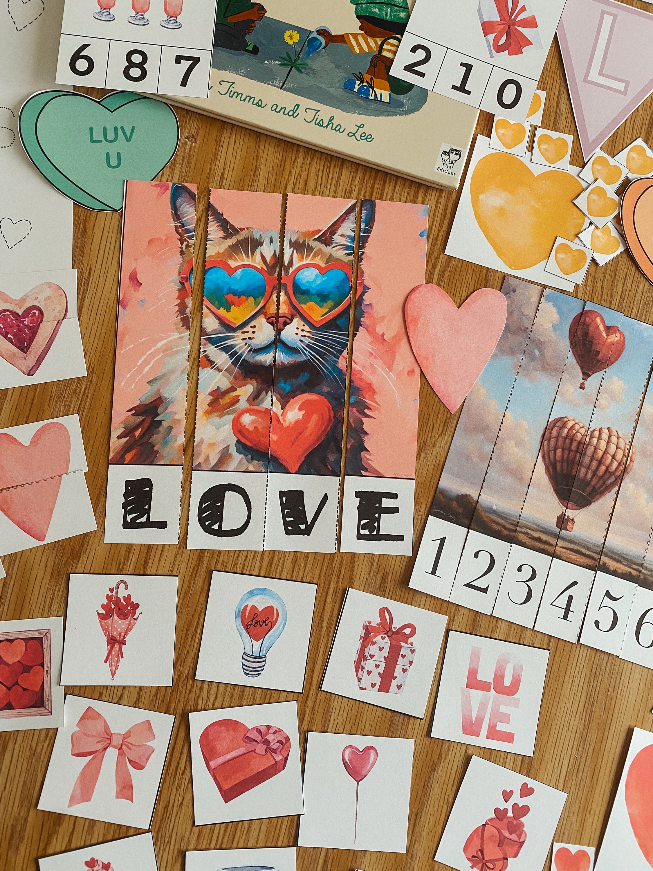 Valentine's Day Mini Unit Study, 45 Page PDF, Morning Basket ...