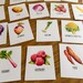 Fruit and Vegetable Flashcards, Homeschool, Learning Resource ...
