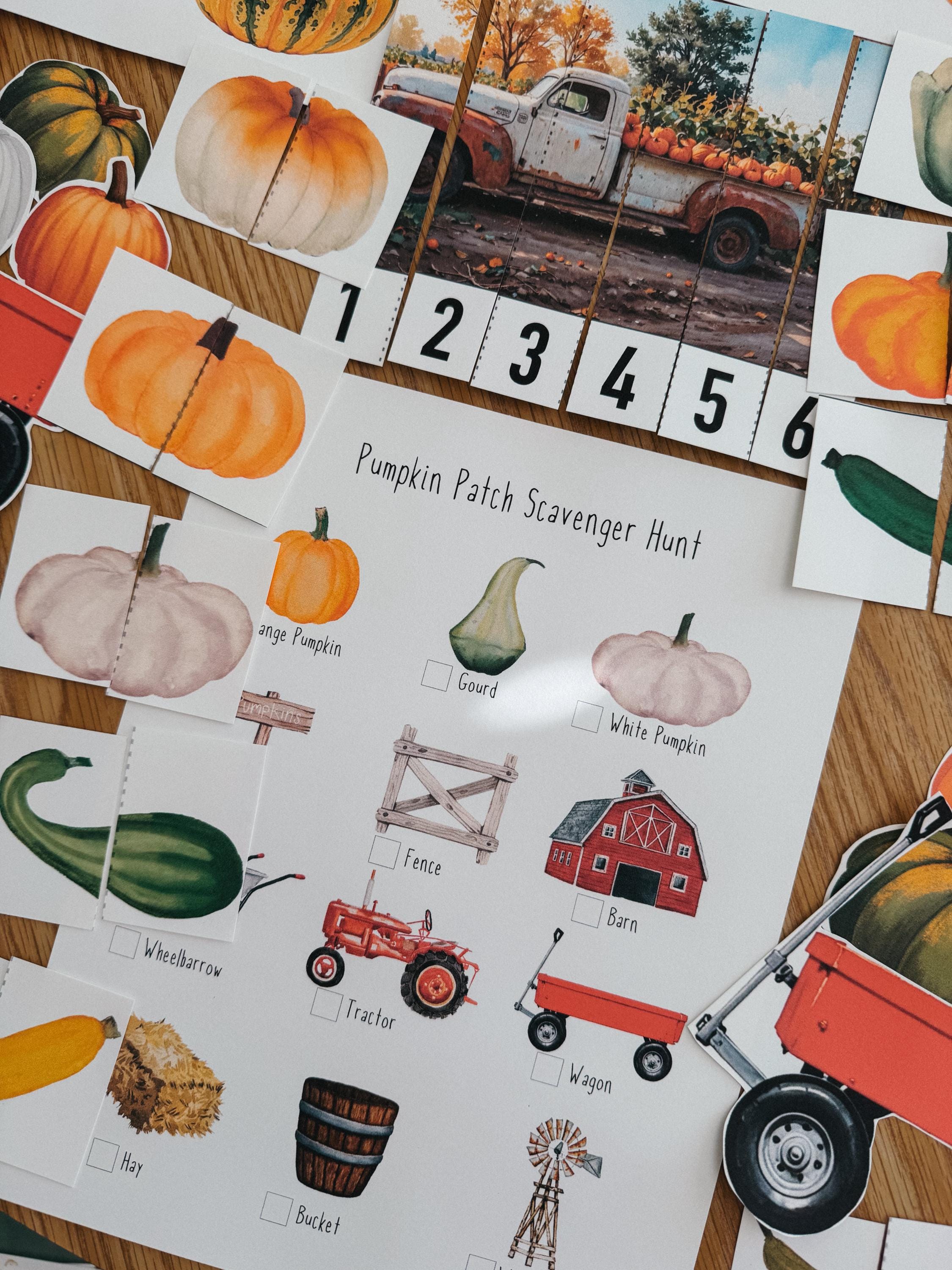 Pumpkin Unit Study, 87 Page PDF, Morning Basket, Homeschool, Learning ...