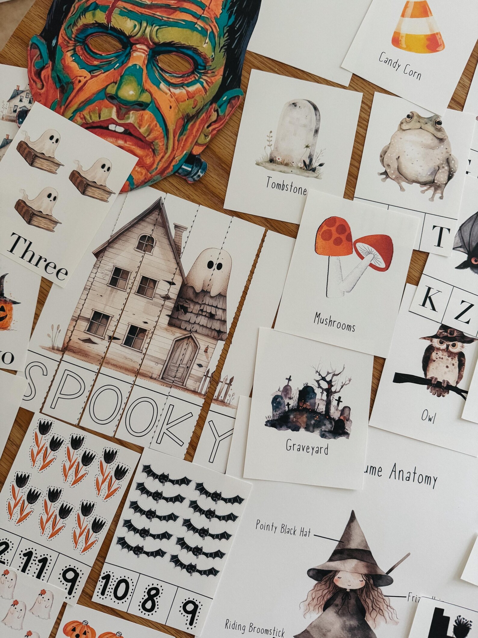Halloween Unit Study, 128 Page PDF, Morning Basket, Homeschool ...