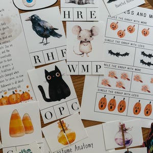 Halloween Unit Study, 128 Page PDF, Morning Basket, Homeschool ...