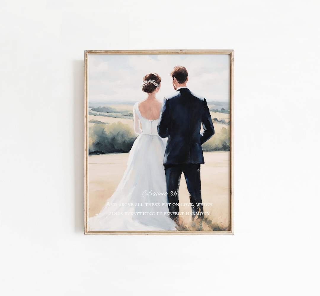 Christian Wall Art Printable, Bible Verse Wall Art, Colossians 3:14 ...