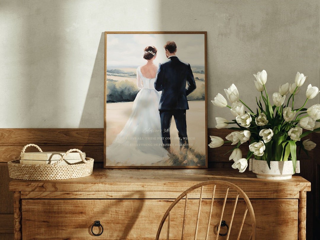 Christian Wall Art, Bible Verse Wall Art, Colossians 3:14, Christian ...