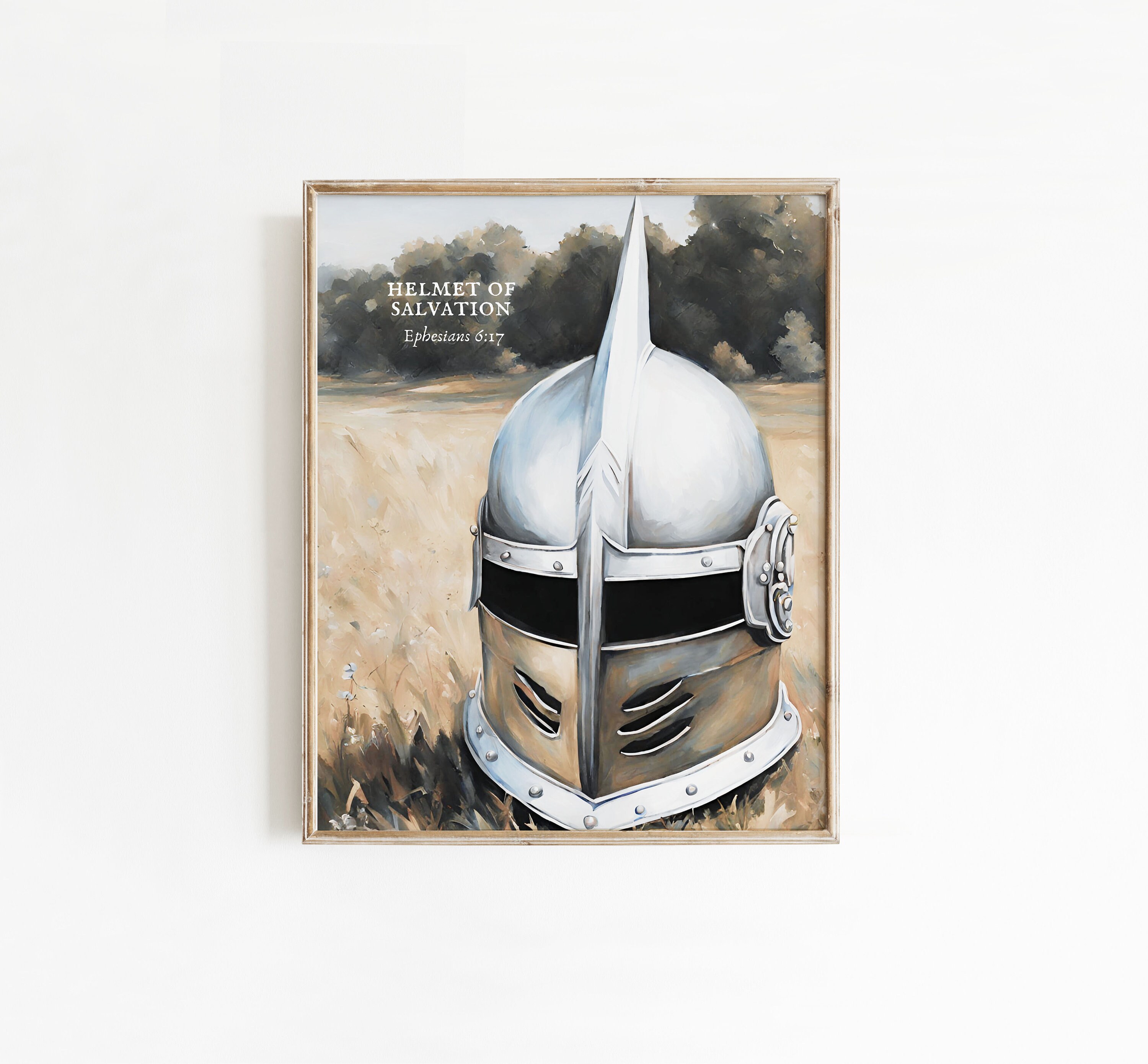 Armor of God Print Set, Ephesians 6:13, Bible Verse Wall Art (digital ...