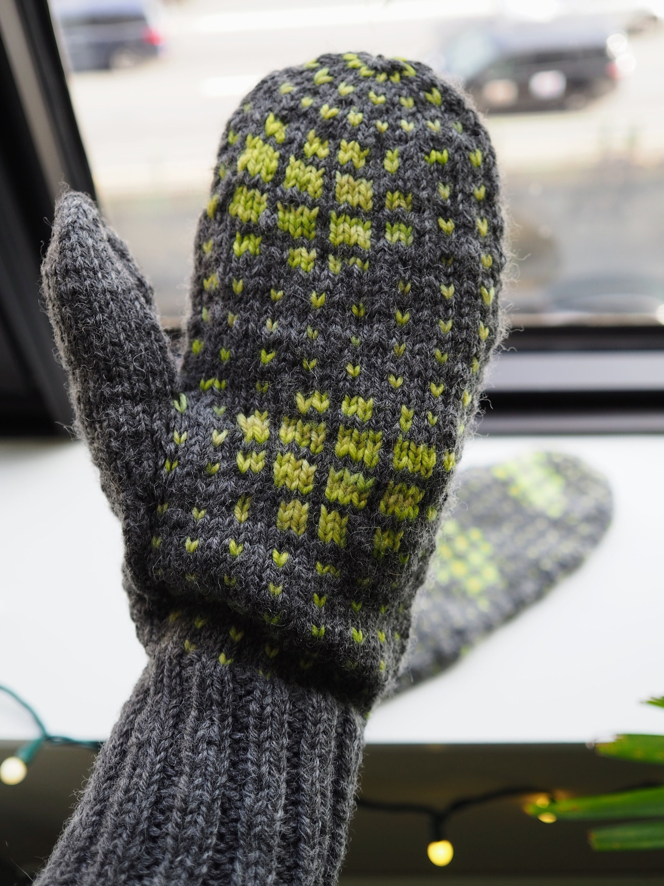 PDF PATTERN Scary Numbers From Severance Mittens Knitting Pattern With ...