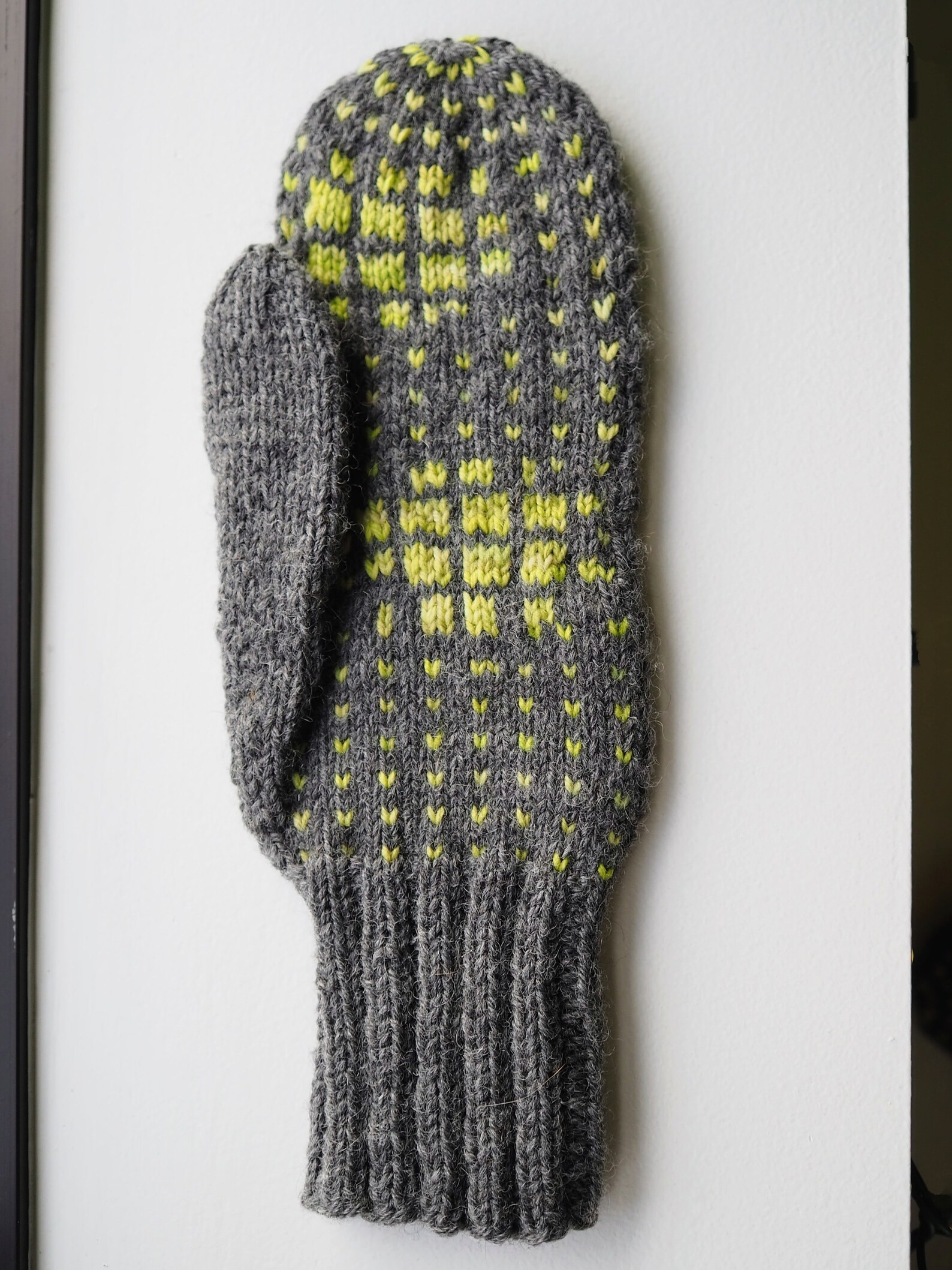 PDF PATTERN - Scary Numbers From Severance Mittens Knitting Pattern ...