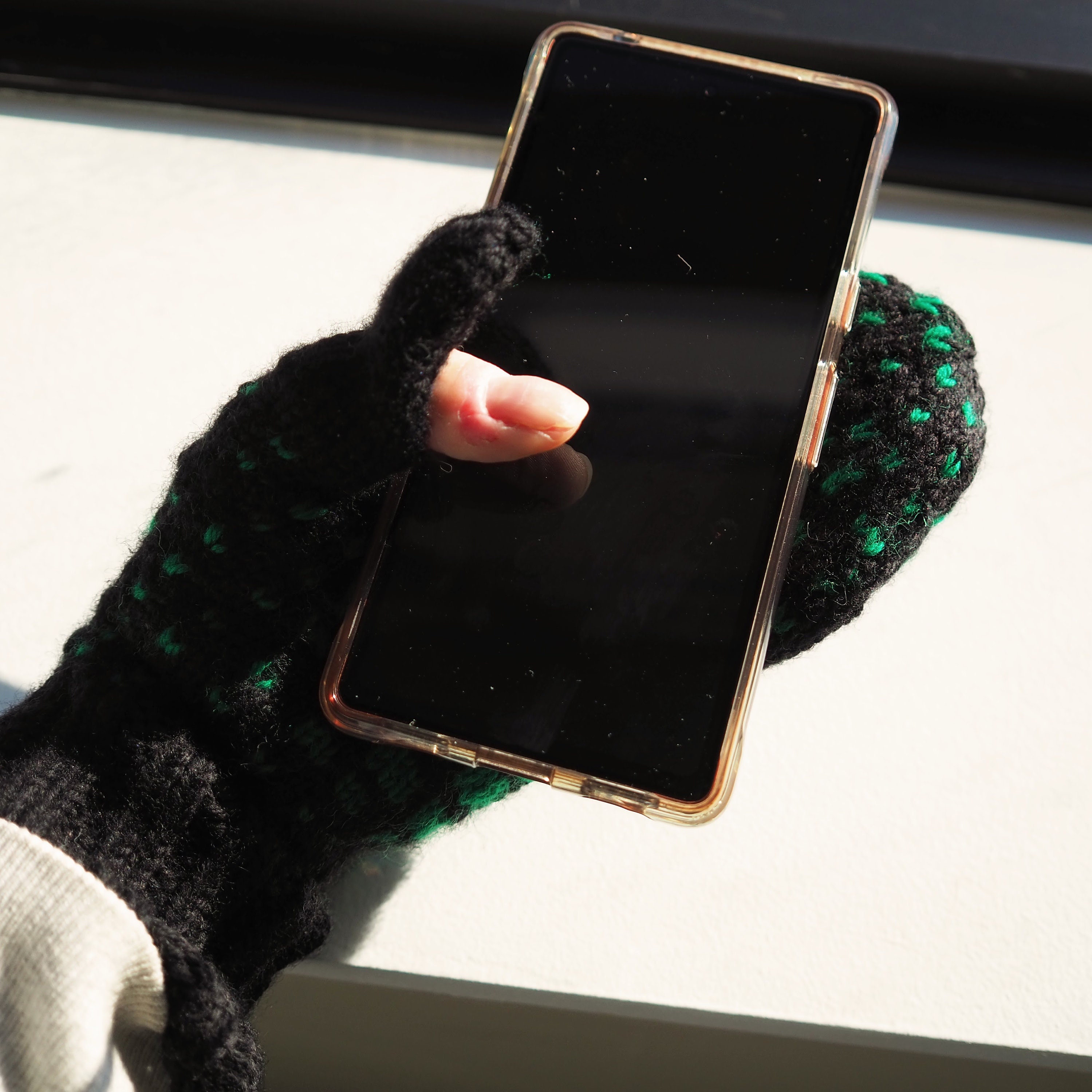 PDF PATTERN - Scary Numbers From Severance Mittens Knitting Pattern ...