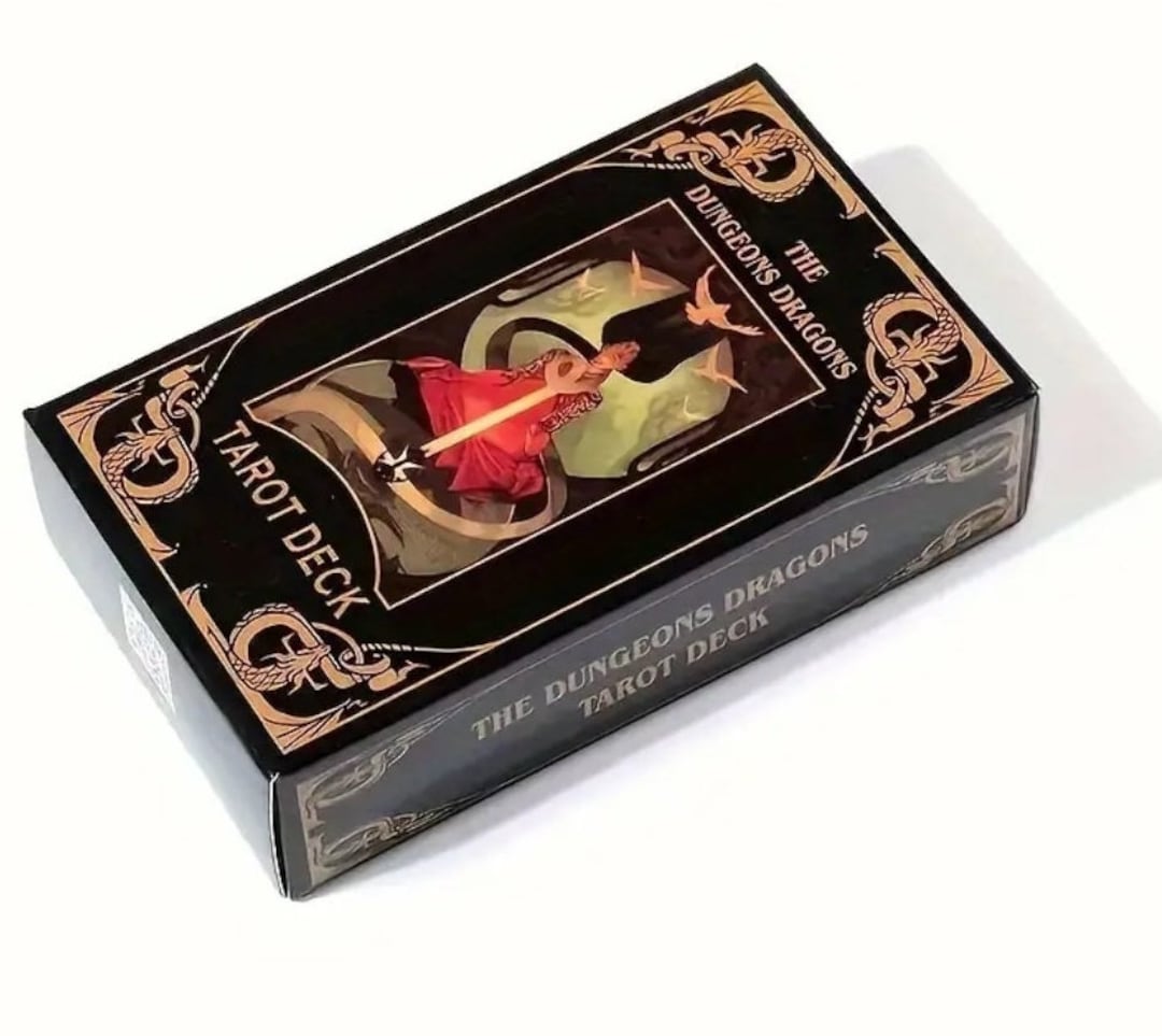 Dungeons & Dragons Tarot Deck, DD Tarot Deck, Barcode Guidebook, Tarot ...