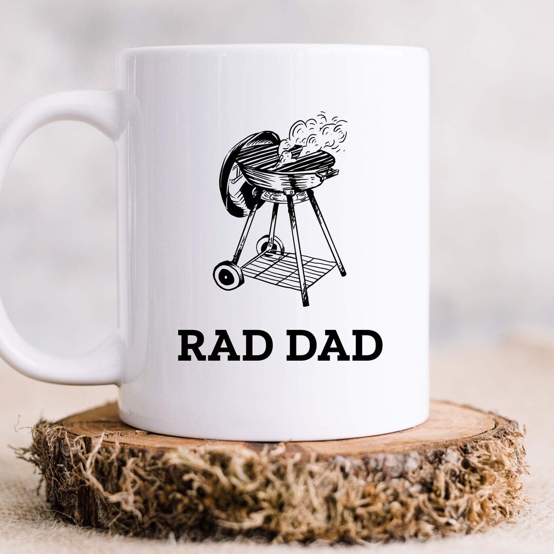 Rad Dad Coffee Mug, Mug for Dad, Father's Day Mug, Best Dad Mug, Gift ...