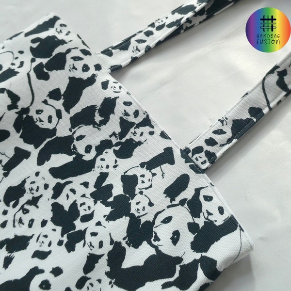 Panda Tote Bag - Etsy