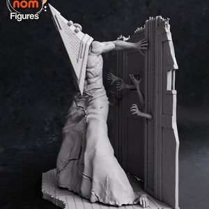 Pyramid Head Silent Hill Diorama 3D Model - Etsy