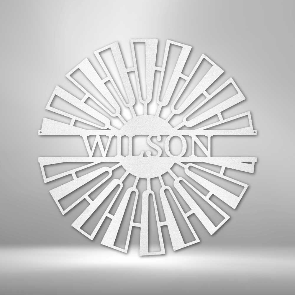Custom Fancy Windmill Metal Sign Personalized Windmill Metal - Etsy