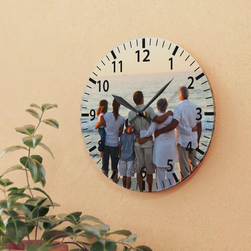 Custom Wall Clock - Etsy